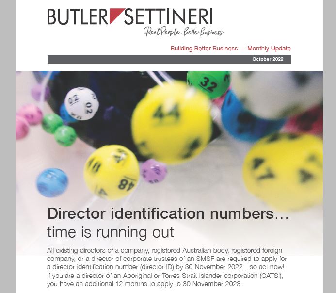 Building Better Business - October 2022 - Butler Settineri Building Better Business - October 2022 - Butler Settineri